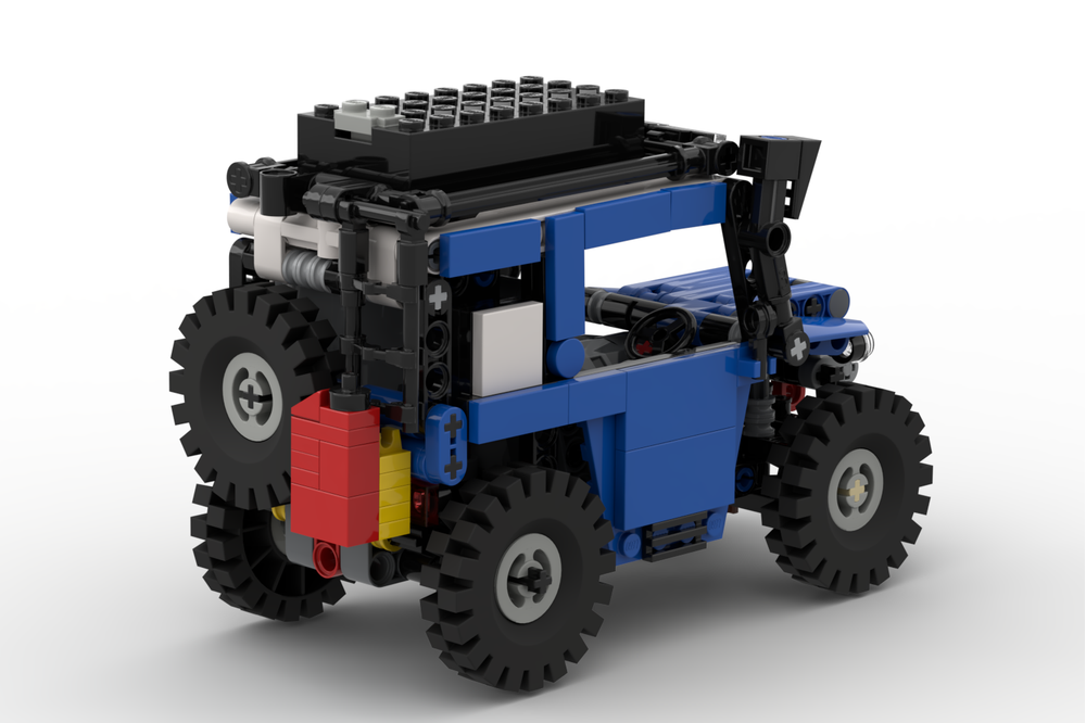 LEGO MOC Micro RC Offroader by Horcikdesigns | Rebrickable - Build with ...