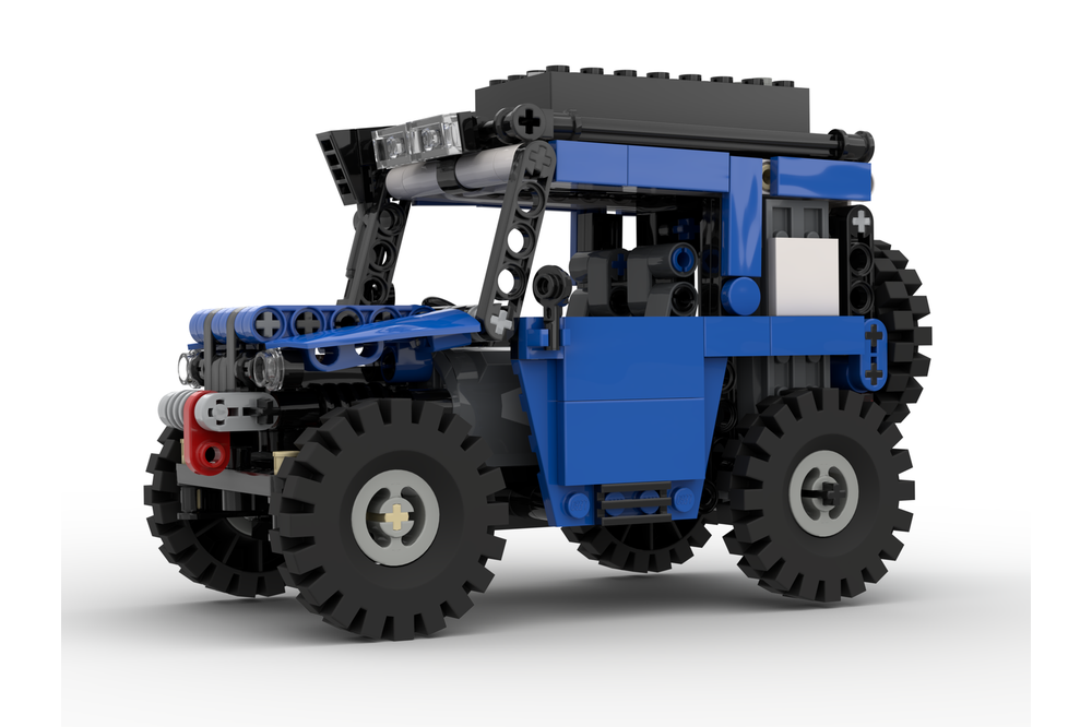 LEGO MOC Micro RC Offroader by Horcikdesigns | Rebrickable - Build with ...