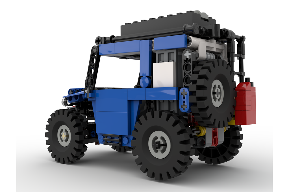 Lego Moc Micro Rc Offroader By Horcikdesigns Rebrickable Build With