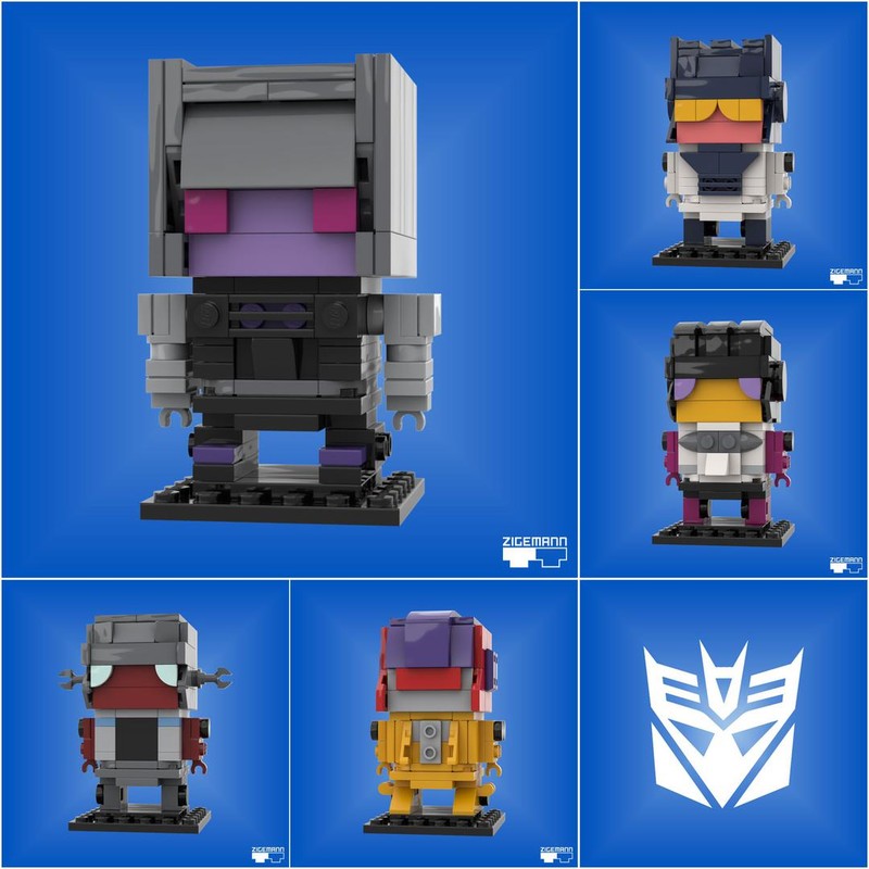 LEGO MOC Stunticons bundle by ttZIGEMANN | Rebrickable - Build with LEGO
