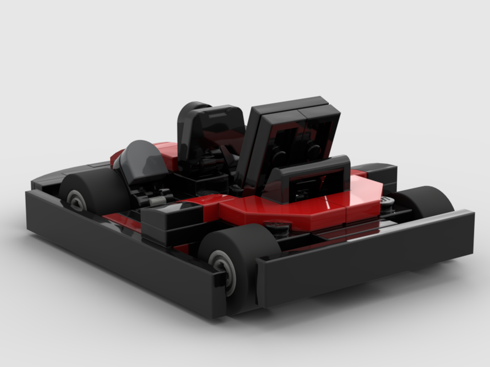 Lego Moc Go Kart By Plutobuildslegos Rebrickable Build With Lego