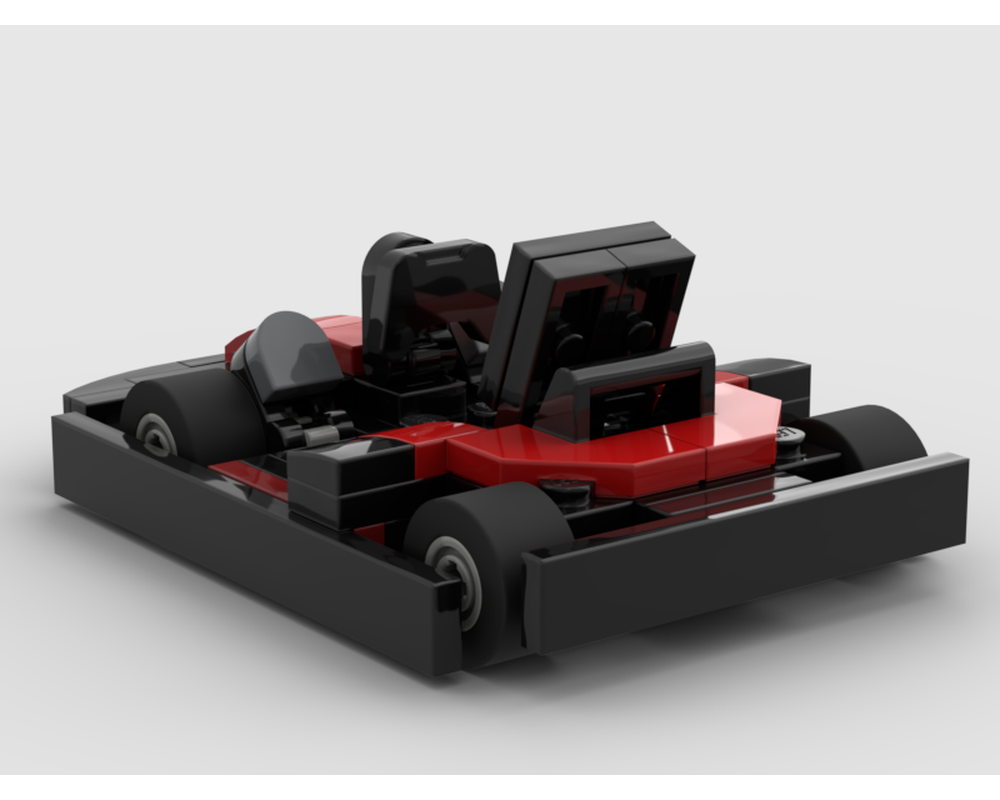 Lego Moc Go Kart By Plutobuildslegos Rebrickable Build With Lego