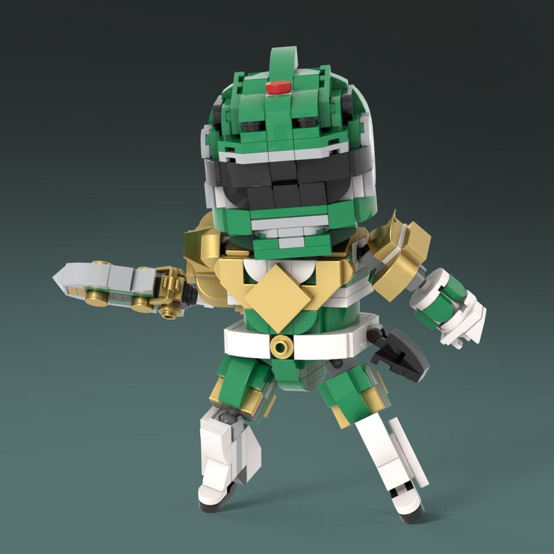 LEGO MOC SD GREEN RANGER by choi_dambaek | Rebrickable - Build with LEGO