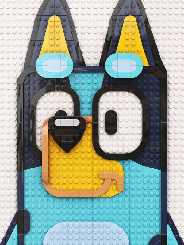 LEGO MOC Bluey by Michelanlego | Rebrickable - Build with LEGO