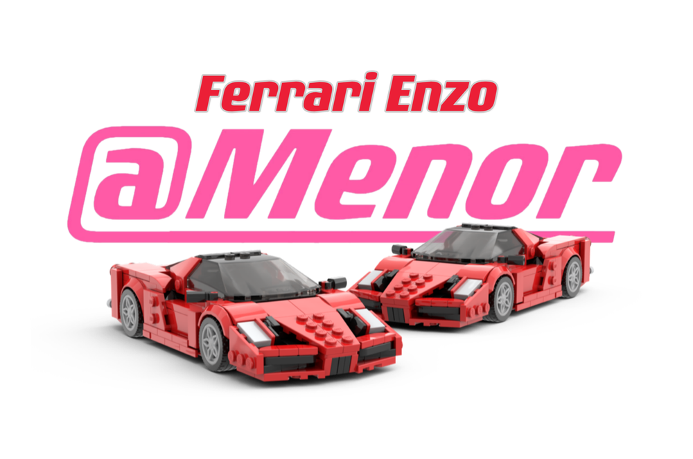 LEGO MOC-165494 Ferrari Enzo by Menor | Rebrickable - Build with LEGO