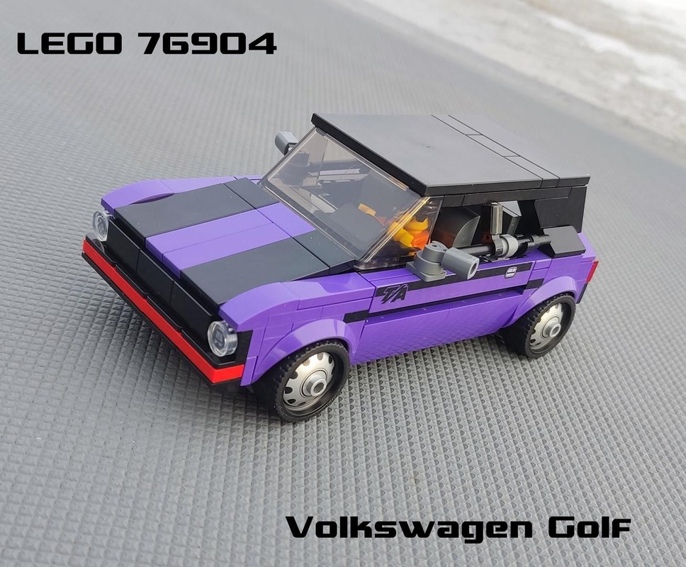 LEGO MOC 76904 Volkswagen Golf by Kirvet | Rebrickable - Build with LEGO