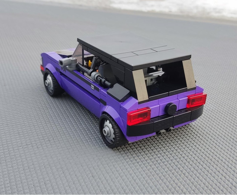 LEGO MOC 76904 Volkswagen Golf by Kirvet | Rebrickable - Build with LEGO