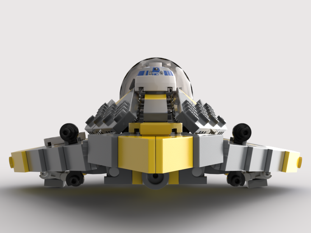LEGO MOC Delta-7B Starfighter by simonelovisa01 | Rebrickable - Build ...