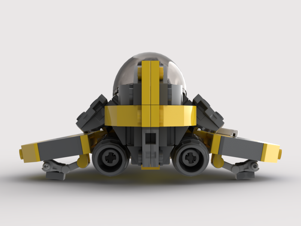 LEGO MOC Delta-7B Starfighter by simonelovisa01 | Rebrickable - Build ...