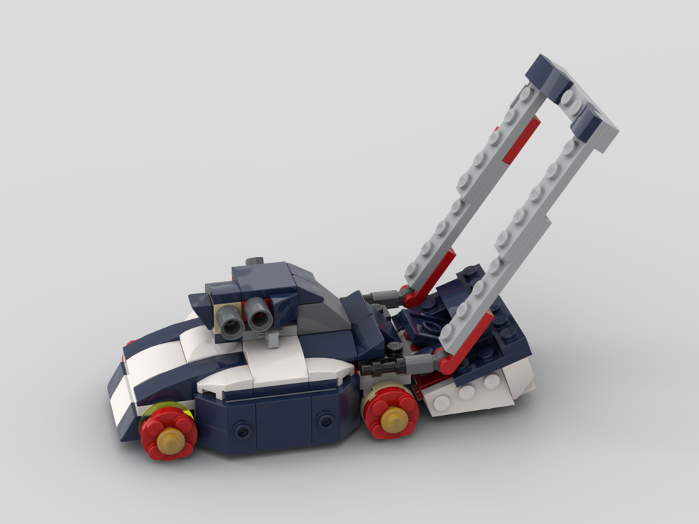 LEGO MOC 31088 - Lawn Mover by KlintIsztvud | Rebrickable - Build with LEGO