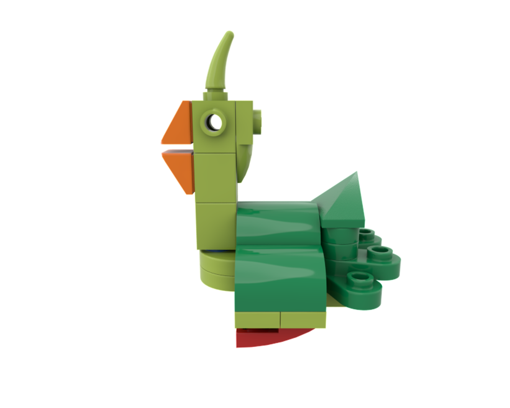LEGO MOC 01 Bird by MyKidisanAlien | Rebrickable - Build with LEGO