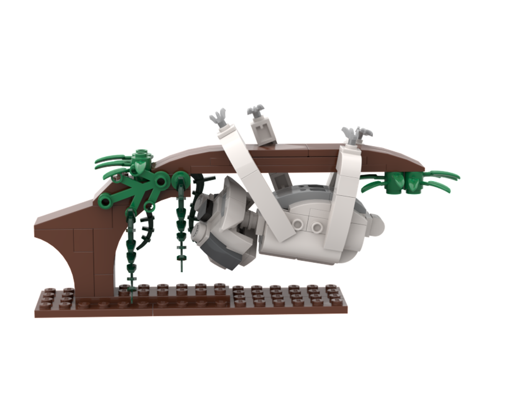 LEGO MOC 02 Sloth by MyKidisanAlien | Rebrickable - Build with LEGO