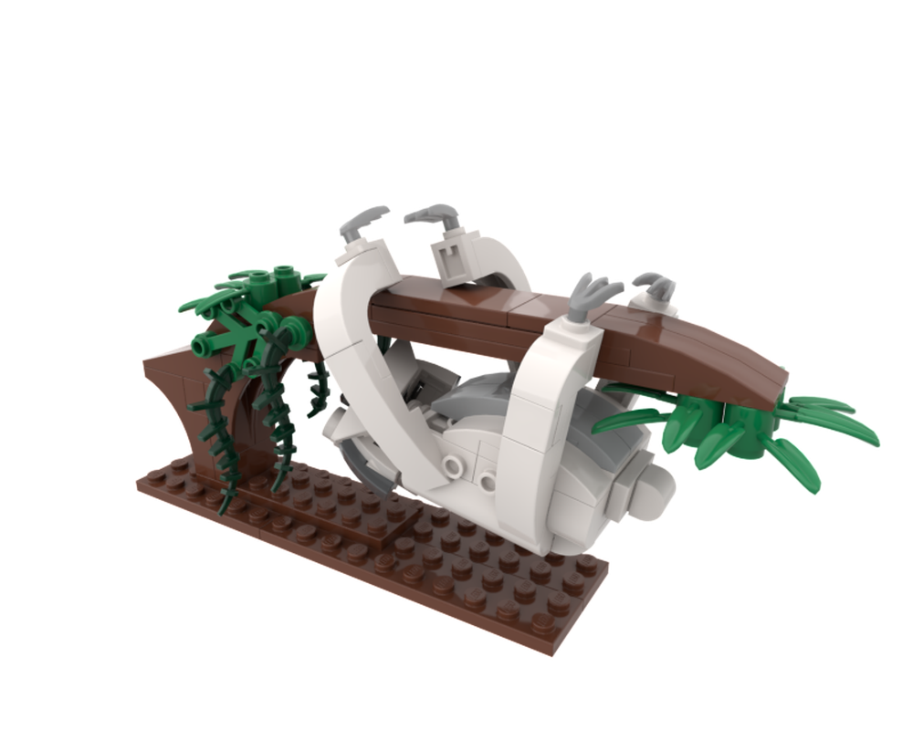 LEGO MOC 02 Sloth by MyKidisanAlien | Rebrickable - Build with LEGO