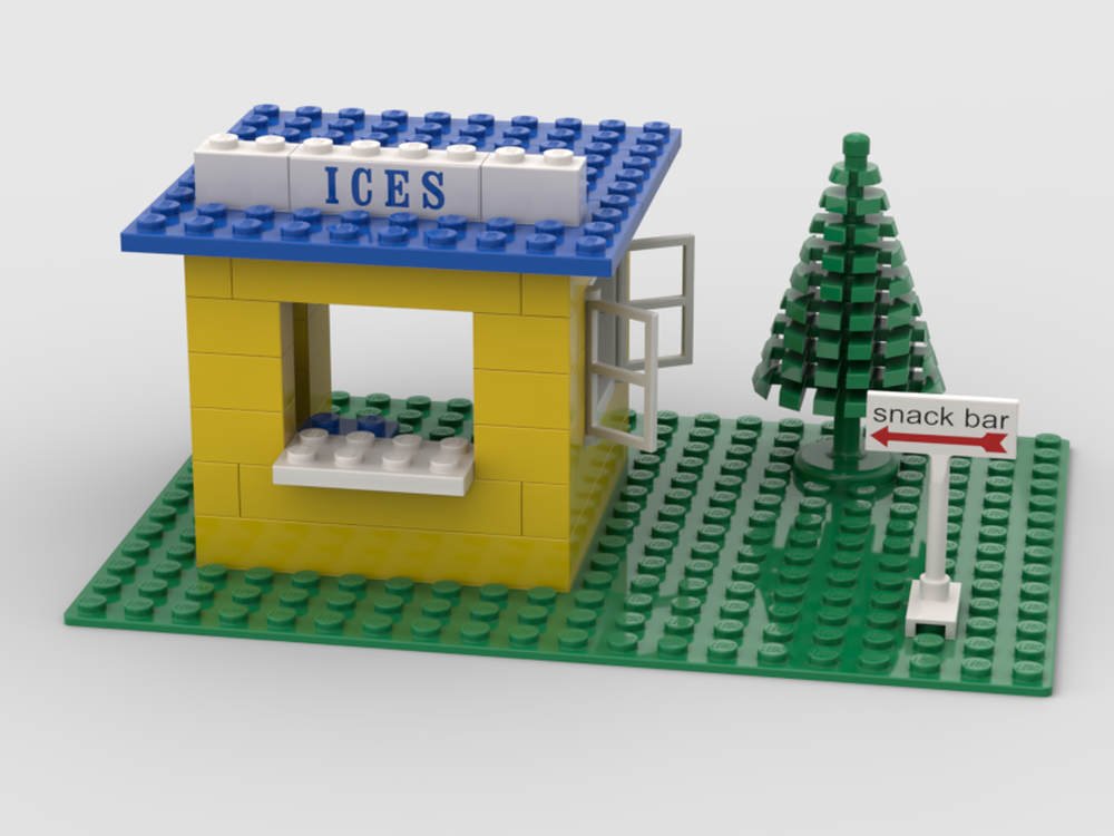 LEGO MOC Ices Stand (1979) by pappy76 | Rebrickable - Build with LEGO