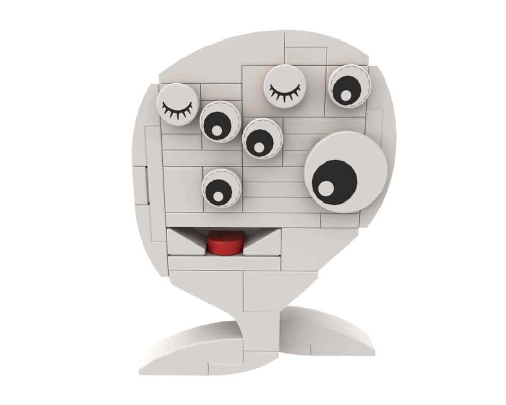 LEGO MOC 04 Ghost by MyKidisanAlien | Rebrickable - Build with LEGO