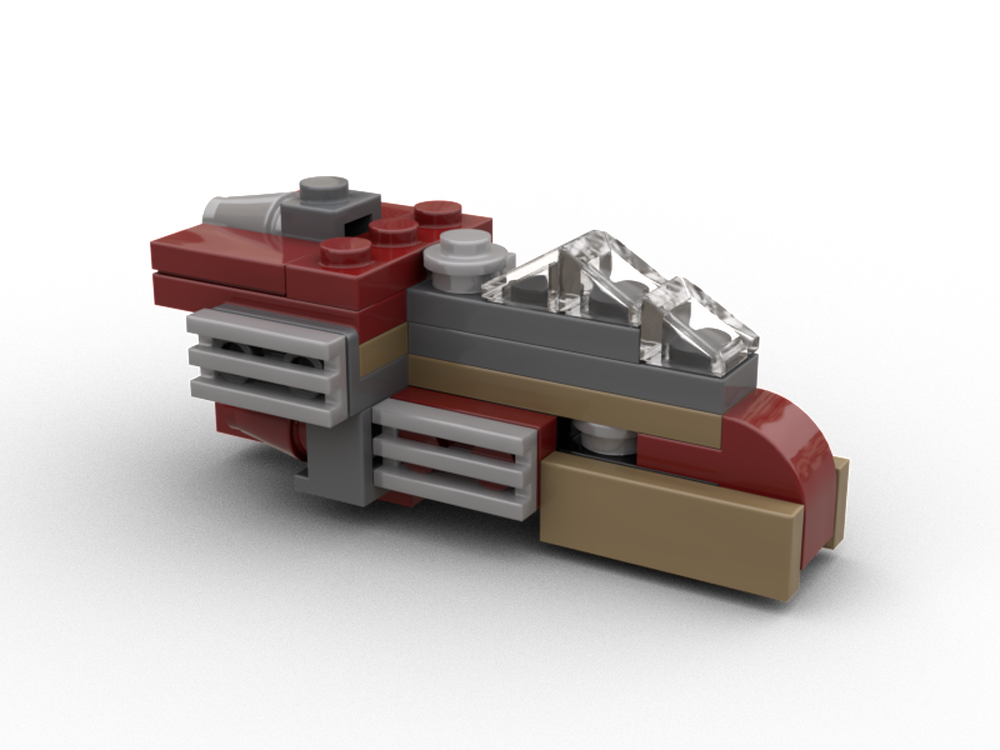 LEGO MOC Micro Frigate - 911608 by McScottyBricks | Rebrickable - Build ...