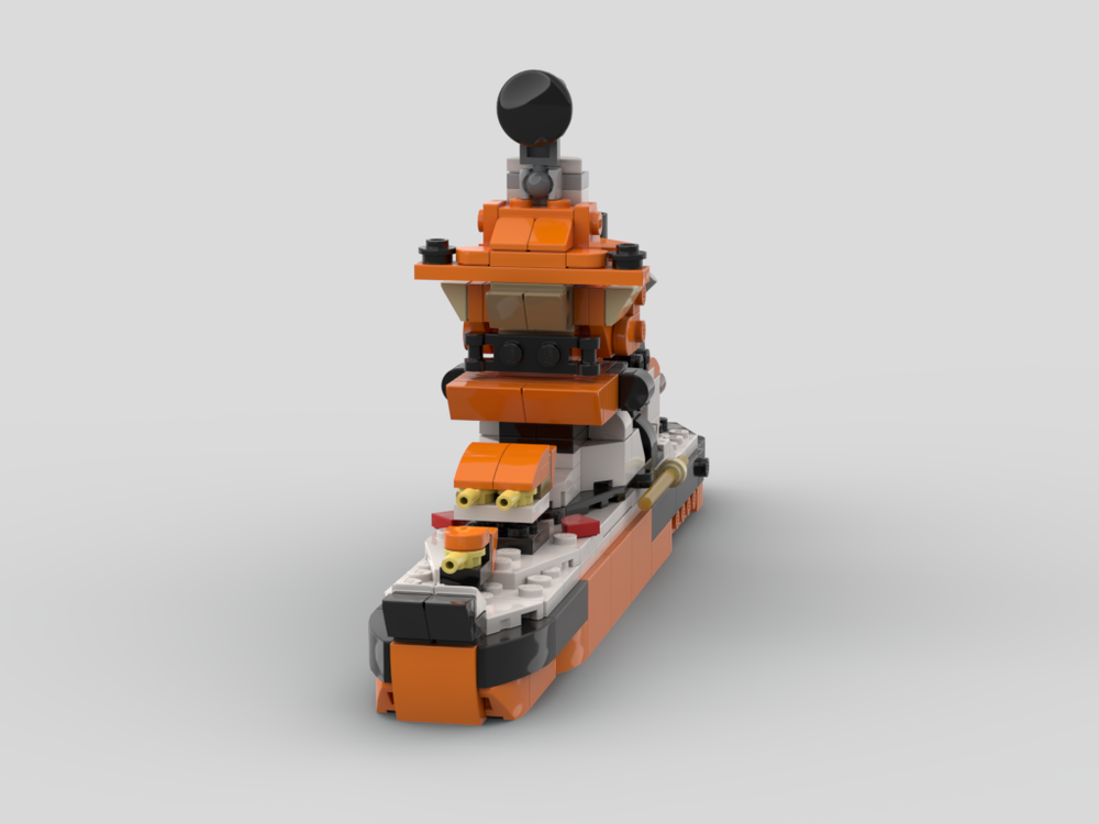 Lego Moc 31129 Battleship By Klintisztvud Rebrickable Build With Lego