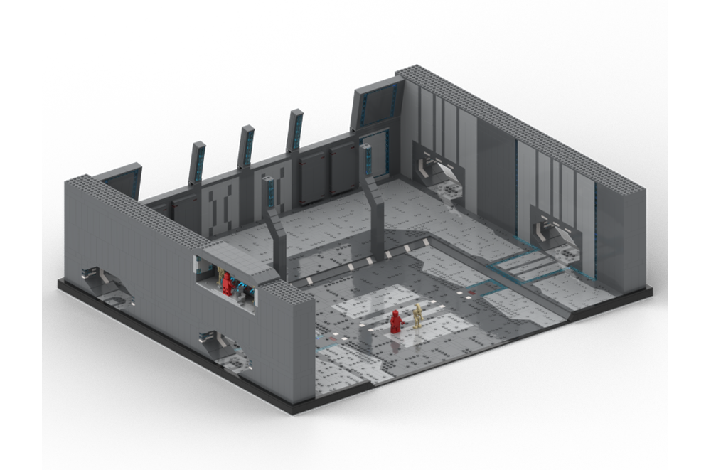 Lego Moc Ringo Vinda Hangar Battle By Thelegowolfpack Rebrickable