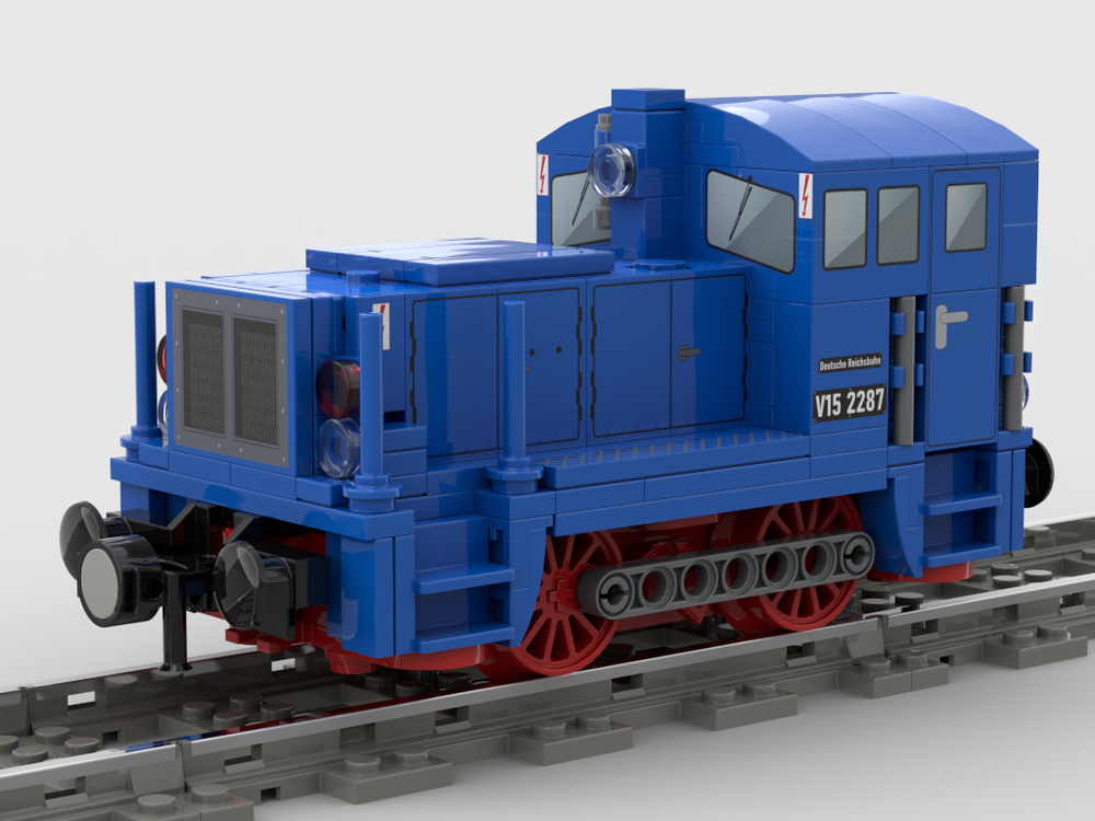 LEGO MOC Shunter Engine V15 and V23 of the East German Railway by ...