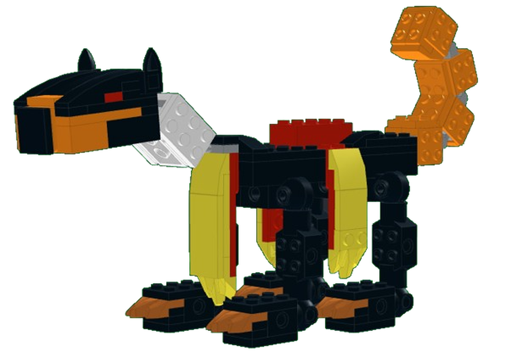 LEGO MOC Sumo King Dog by dannoble1592 | Rebrickable - Build with LEGO