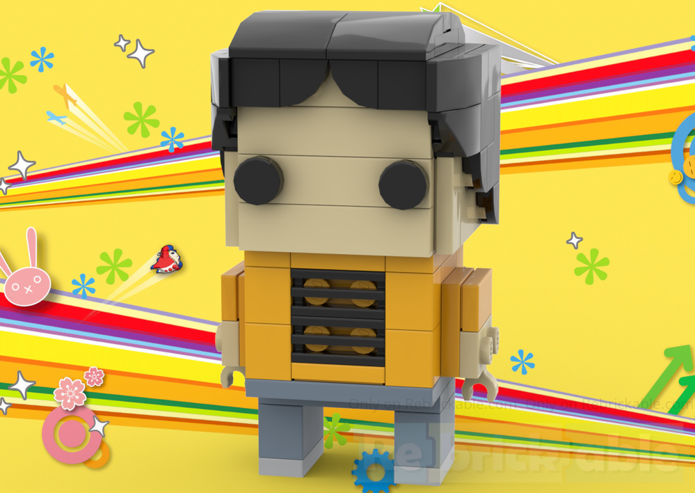 LEGO MOC Mitsuo Kubo BrickHead - Persona 4 by GoldengamerLego ...