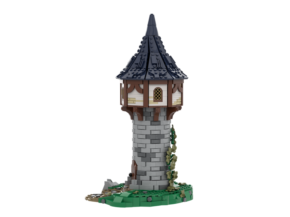 LEGO MOC Medieval Watch Tower by PetesBricks | Rebrickable - Build with ...
