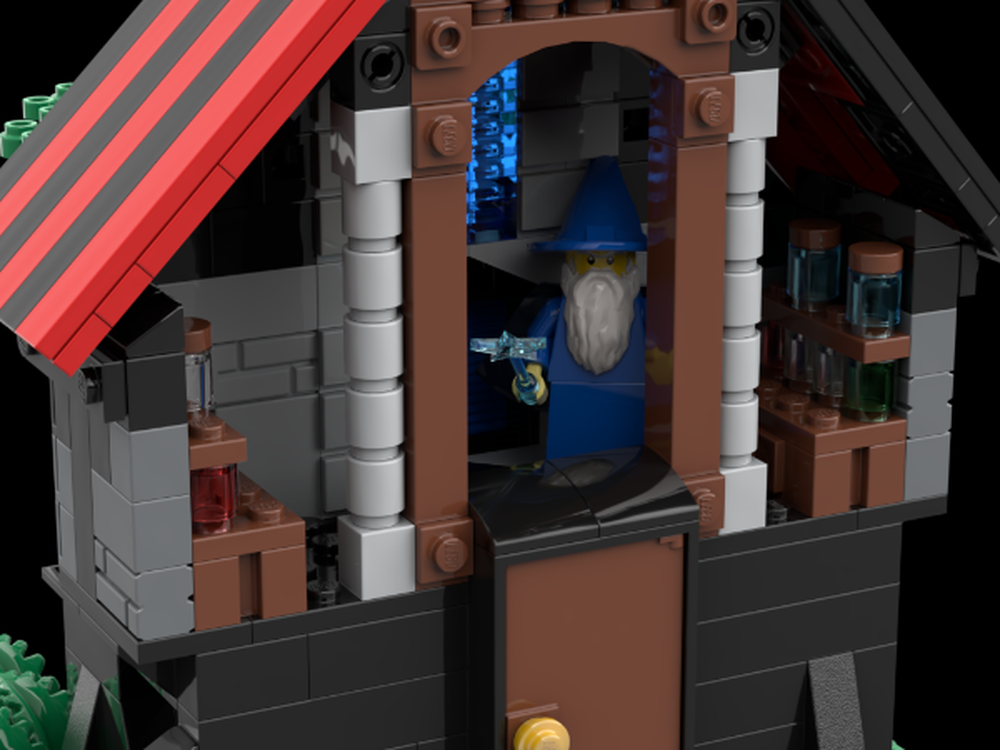 LEGO MOC Majisto's Magical Workshop by raguidel | Rebrickable - Build ...
