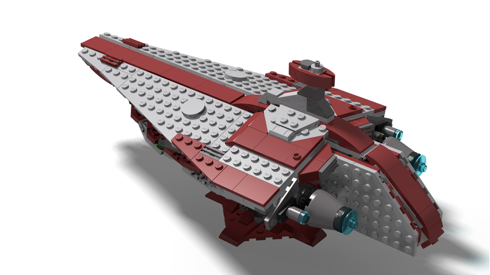 Lego Moc Acclamator Class Clone Assault Ship Alternative From Ahsoka
