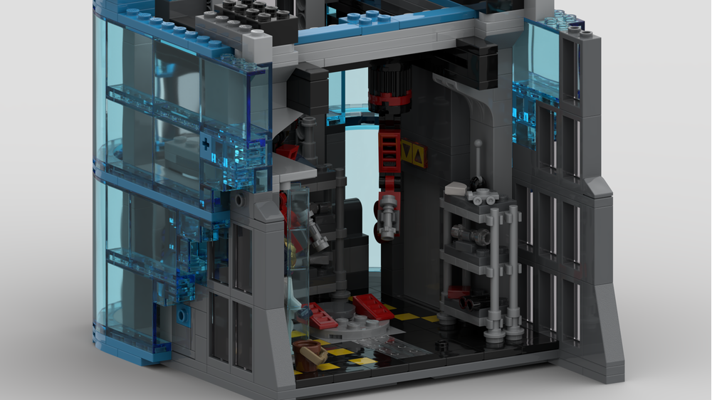 LEGO MOC 76269 Avengers Tower Iron Legion repair room by BeauBrick (BB ...