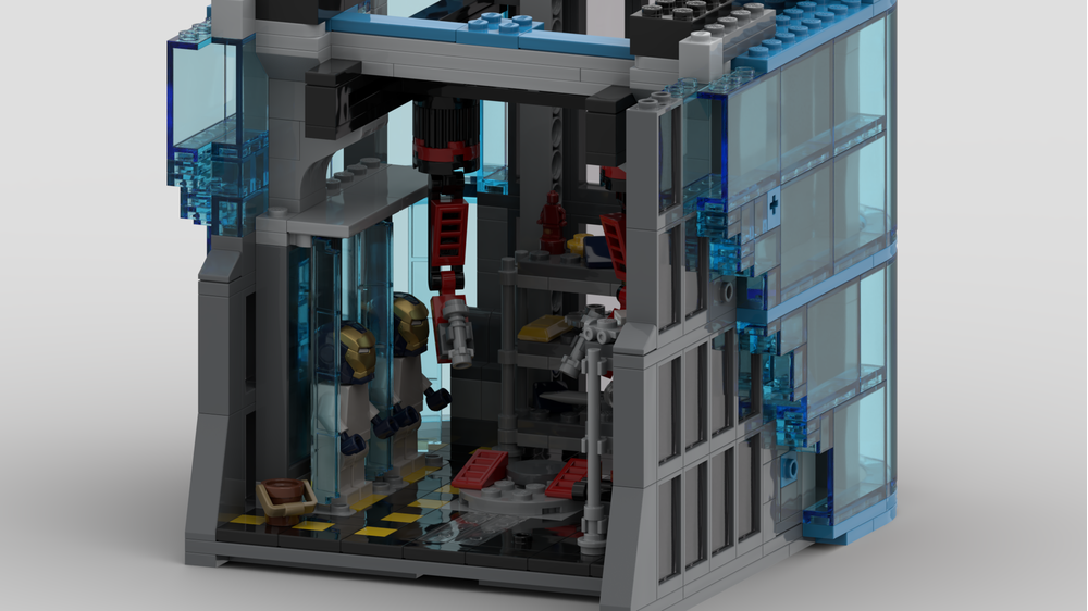 LEGO MOC 76269 Avengers Tower Iron Legion repair room by BeauBrick (BB ...