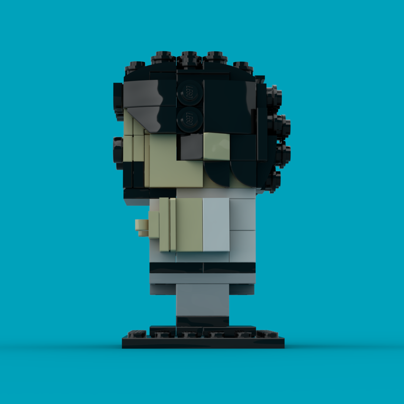 LEGO MOC Beard Guy by birdbrickbuilds | Rebrickable - Build with LEGO