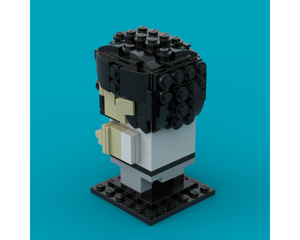 Lego Moc Beard Guy By Birdbrickbuilds Rebrickable Build With Lego