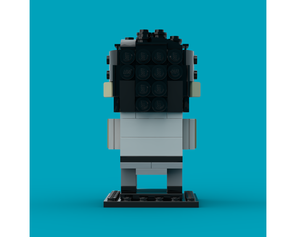 LEGO MOC Beard Guy by birdbrickbuilds | Rebrickable - Build with LEGO
