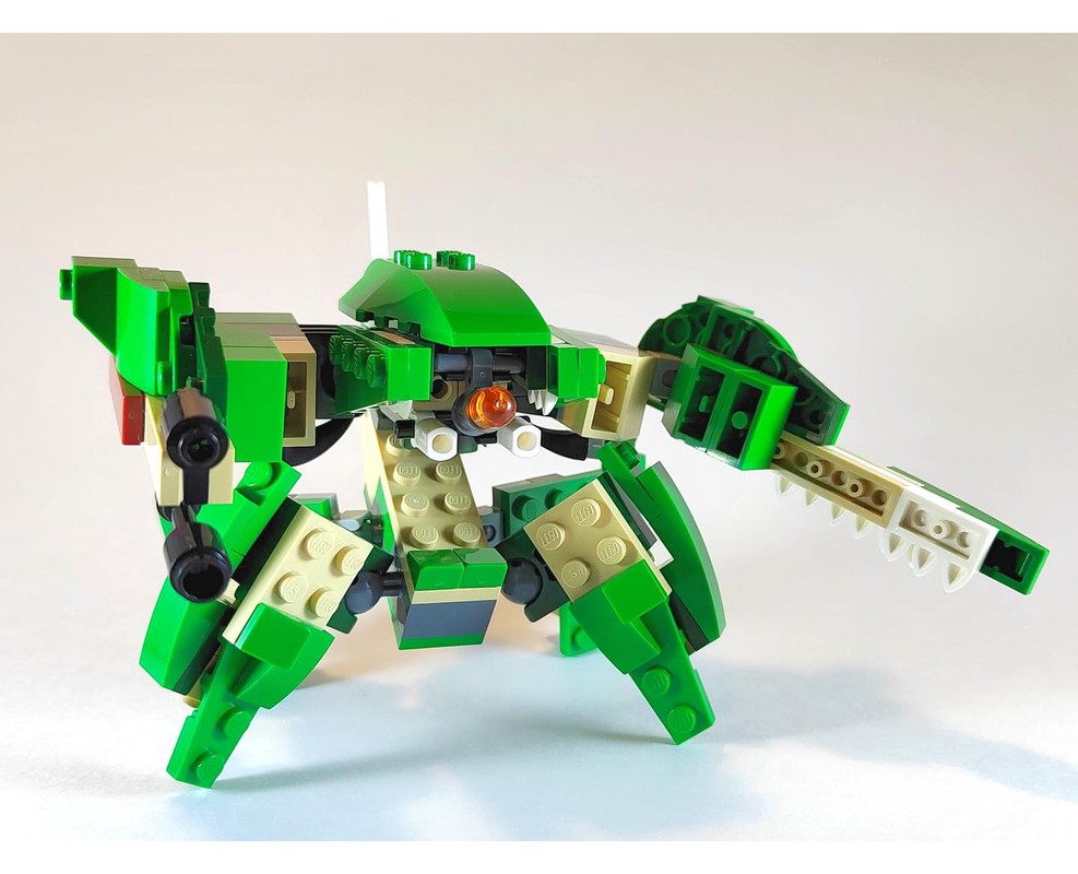 LEGO MOC 31058 - Four Leg Battle Mech by AlterBrickDesign | Rebrickable ...