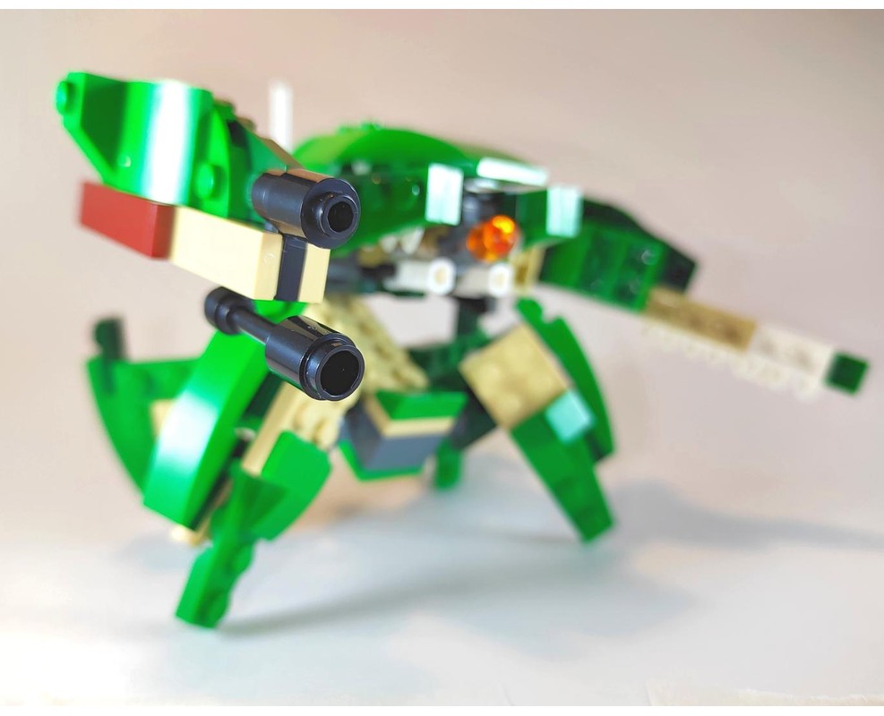 LEGO MOC 31058 - Four Leg Battle Mech by AlterBrickDesign | Rebrickable ...