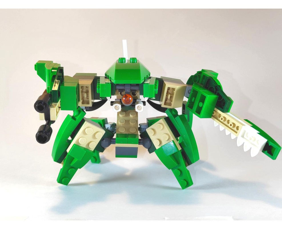 LEGO MOC 31058 - Four Leg Battle Mech by AlterBrickDesign | Rebrickable ...