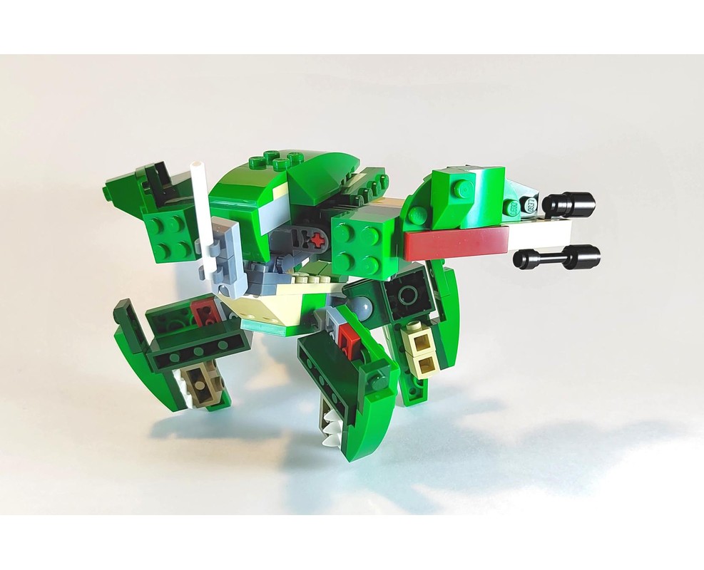 LEGO MOC 31058 - Four Leg Battle Mech by AlterBrickDesign | Rebrickable ...
