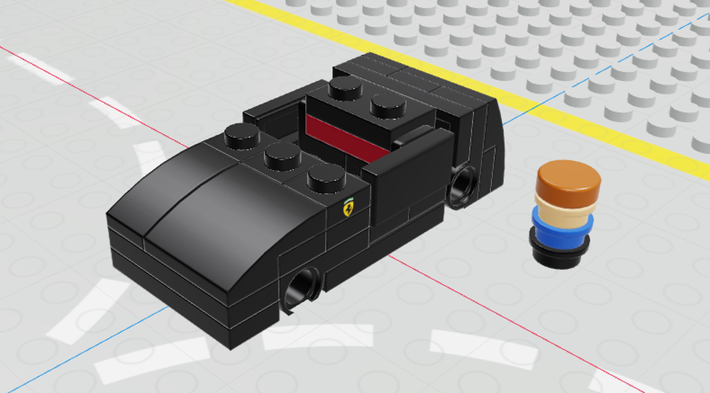 LEGO MOC Ferrari Monza SP2 by DLQuin™ | Rebrickable - Build with LEGO