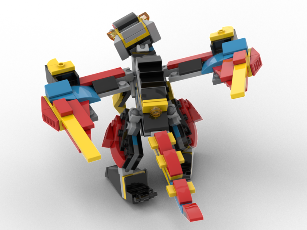 Lego Moc 31124 Dragon Alternative By Hoppepe Rebrickable Build