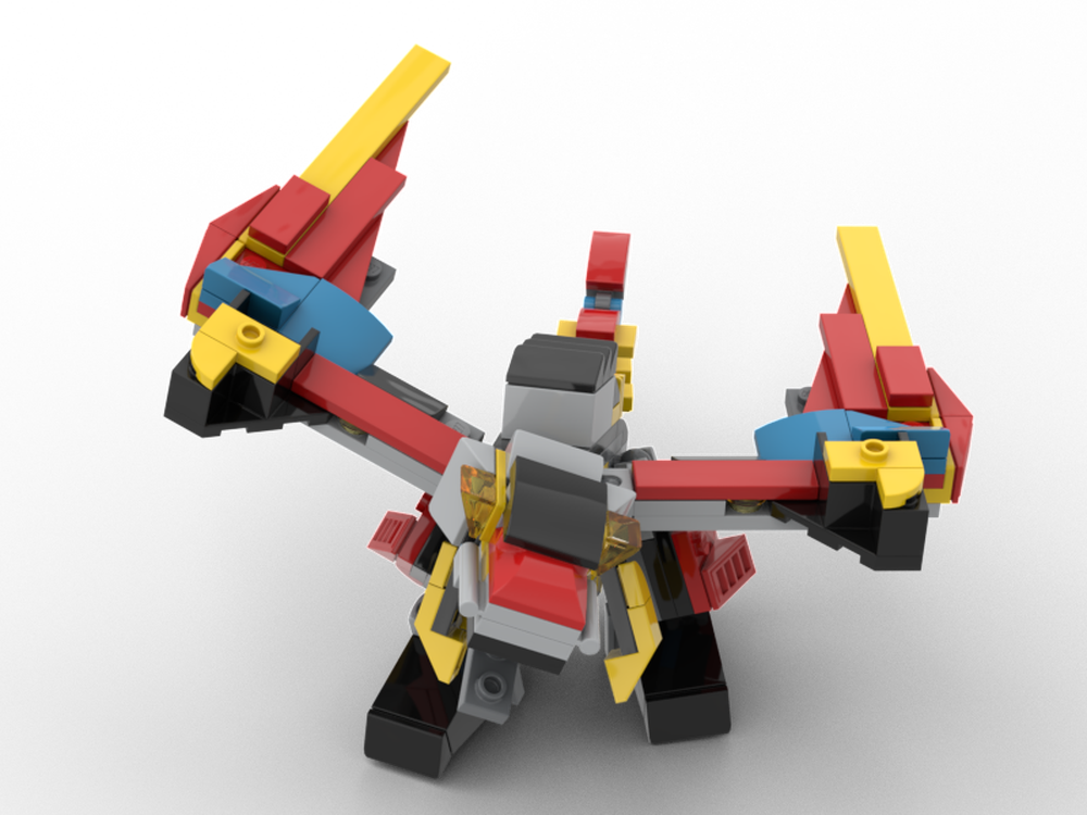 Lego Moc 31124 Dragon Alternative By Hoppepe Rebrickable Build
