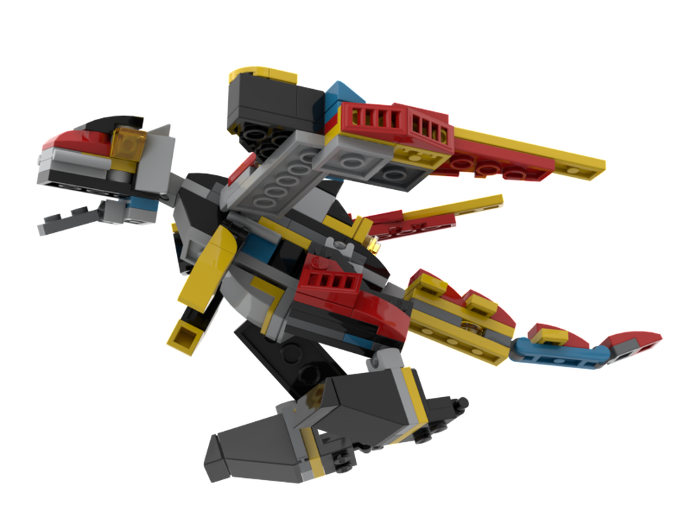 Lego Moc 31124 Dragon Alternative By Hoppepe Rebrickable Build