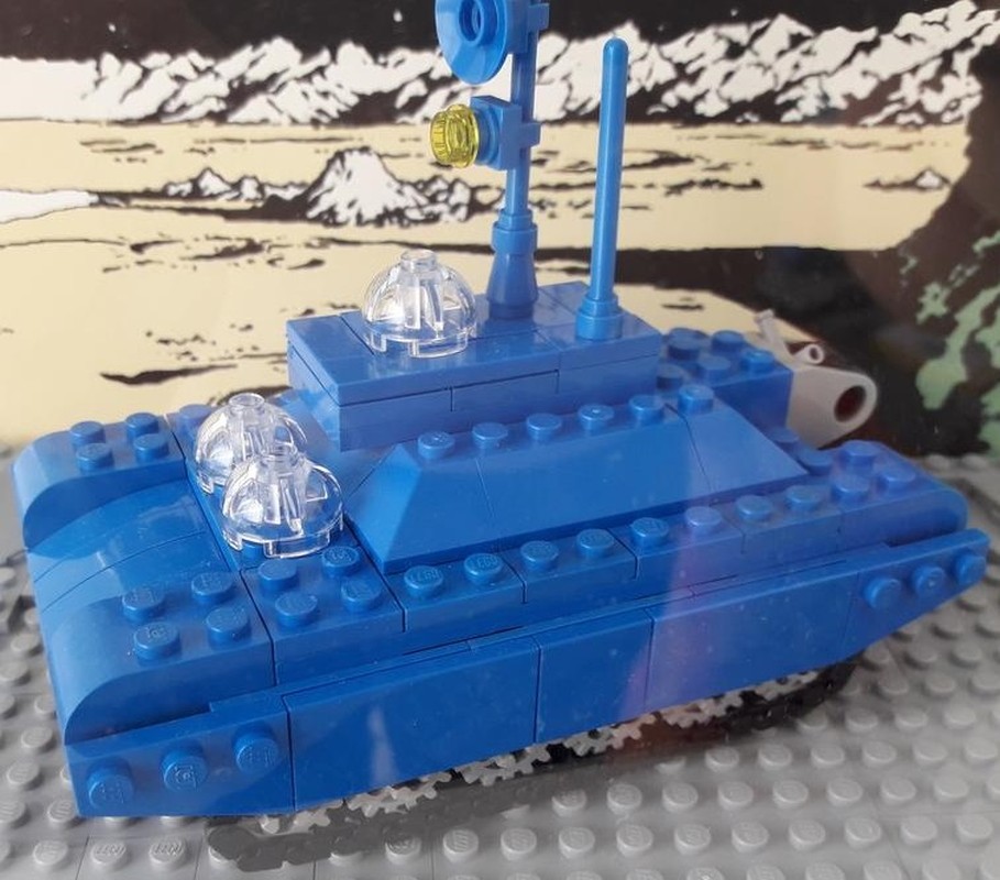 LEGO MOC adventures of Tintin - the lunar tank by joris310 ...