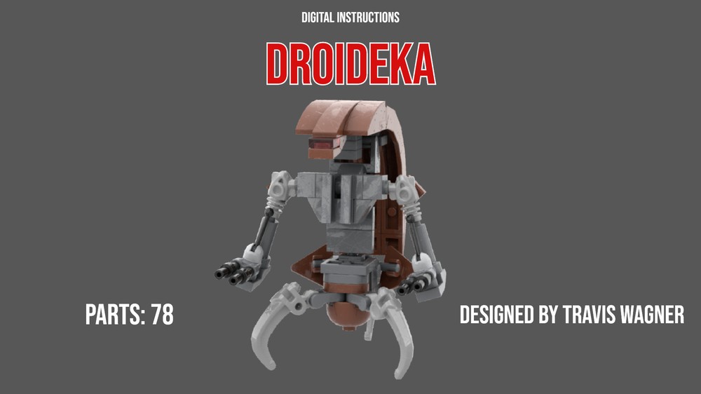 LEGO MOC Droideka by Camobricktape | Rebrickable - Build with LEGO