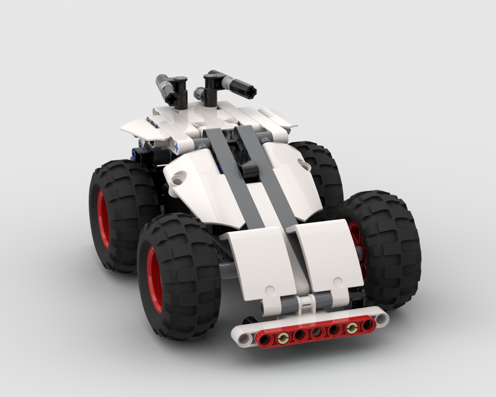 Lego Moc Armored Car 42150 Alternative By Erikgs Rebrickable Build