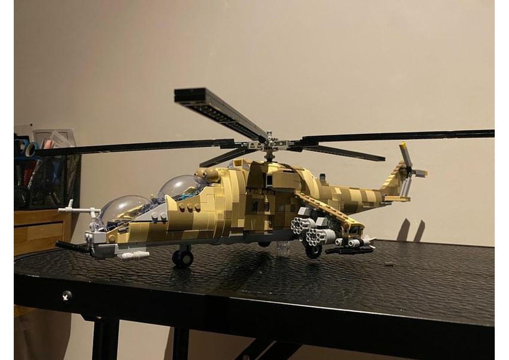 LEGO MOC Mil Mi 24D Soviet Afghan War Special Edition by Neo.moc ...