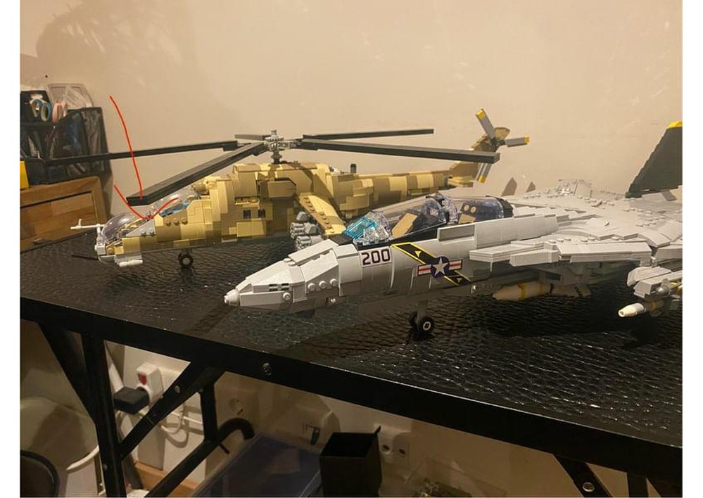 LEGO MOC Mil Mi 24D Soviet Afghan War Special Edition by Neo.moc ...