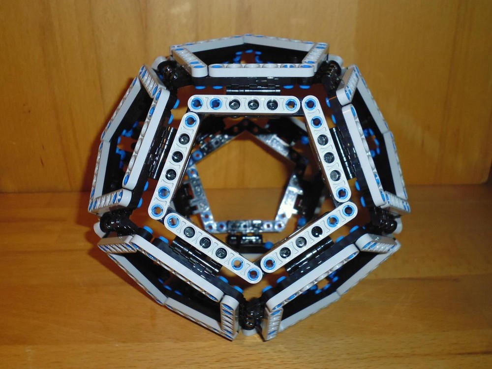 LEGO MOC Invertible Dodecahedron by Stef234 | Rebrickable - Build with LEGO