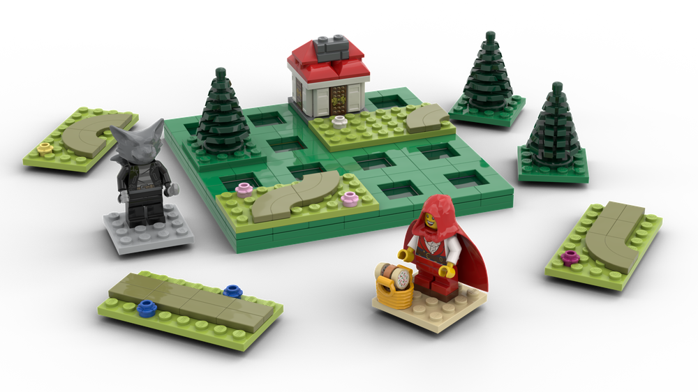LEGO MOC Smart Games - Little Red Riding Hood by bbart89 | Rebrickable ...