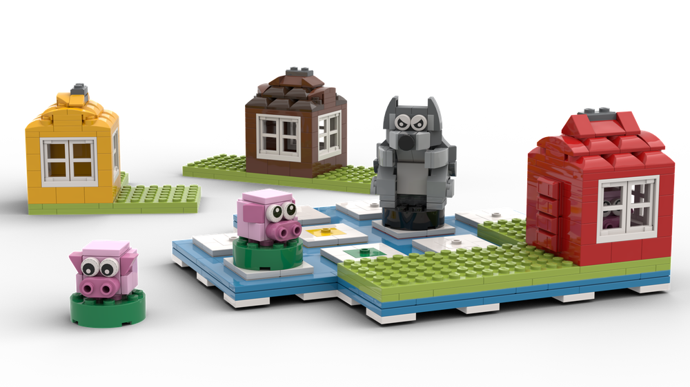 LEGO MOC Smart Games - Three Little Piggies by bbart89 | Rebrickable ...