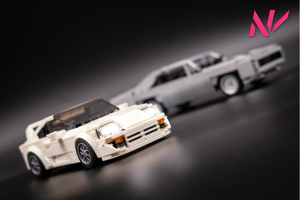 LEGO MOC Toyota Supra - 68 Dodge Charger (paul Walker tribute) by NV ...